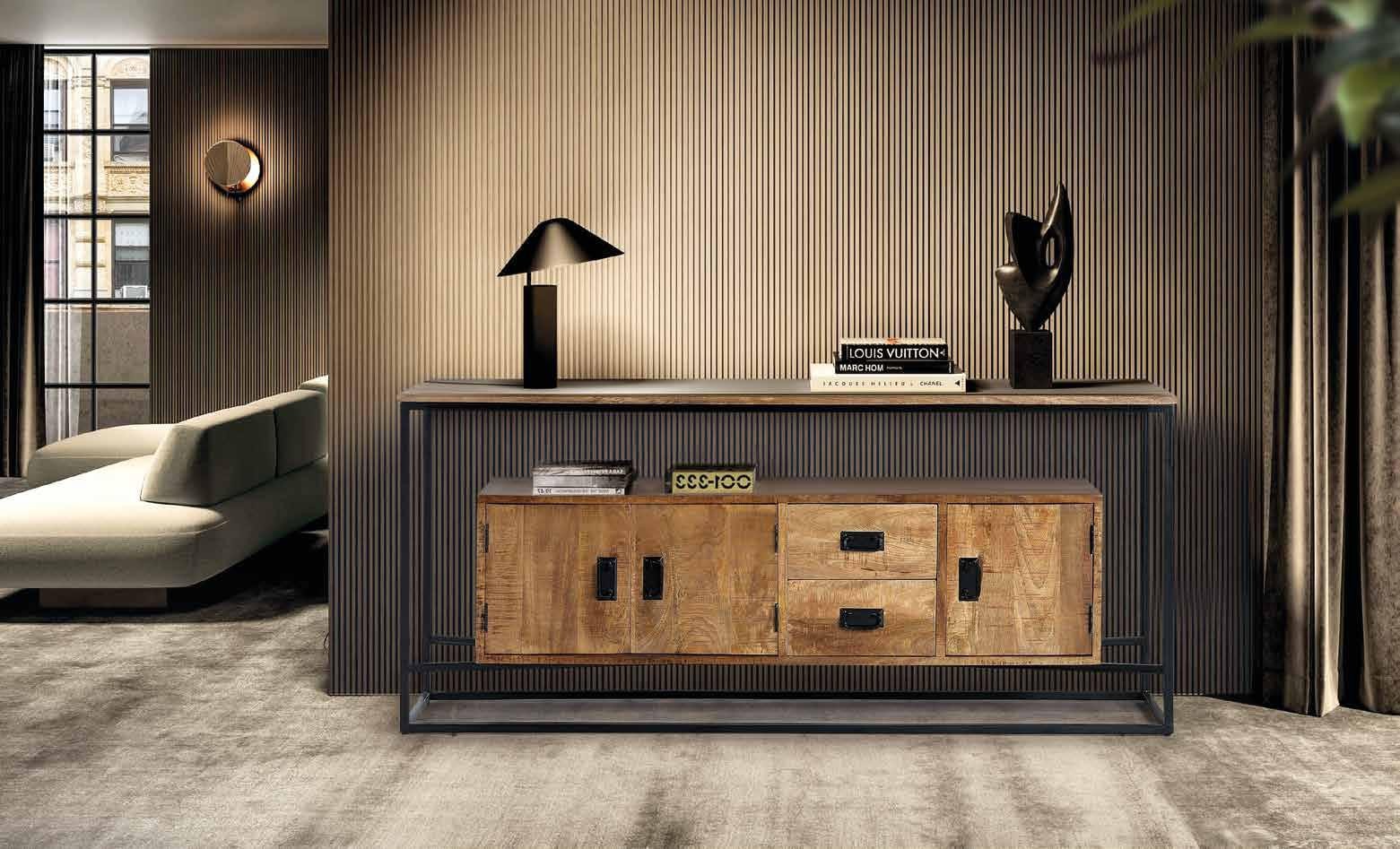 Muebles fabricados con madera reciclada: inspiración y ejemplos